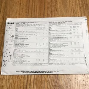 Simplicity | Office | Vintage Sewing Pattern Simplicity 944 Wardrobe ...